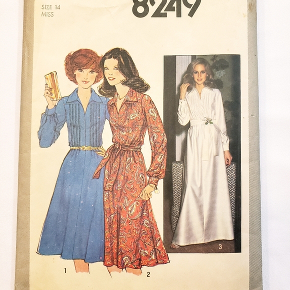 Simplicity | Design | Vintage 977 Simplicity Sewing Pattern 8249 Misses ...